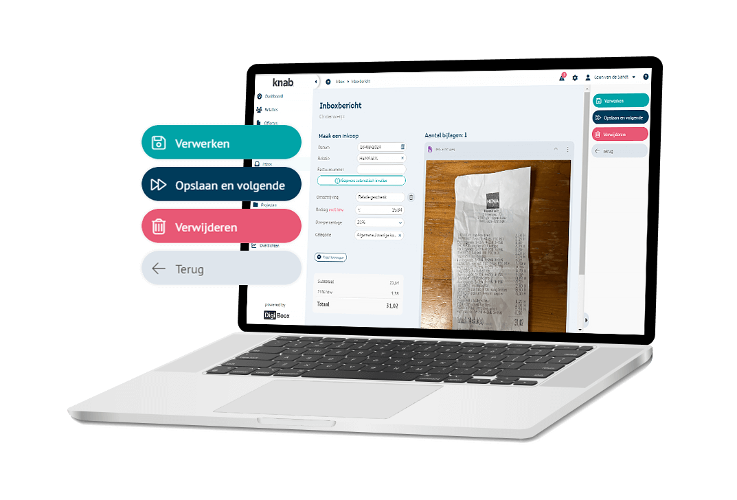 Koppelingen met het Knab Boekhoudpakket | Knab.nl